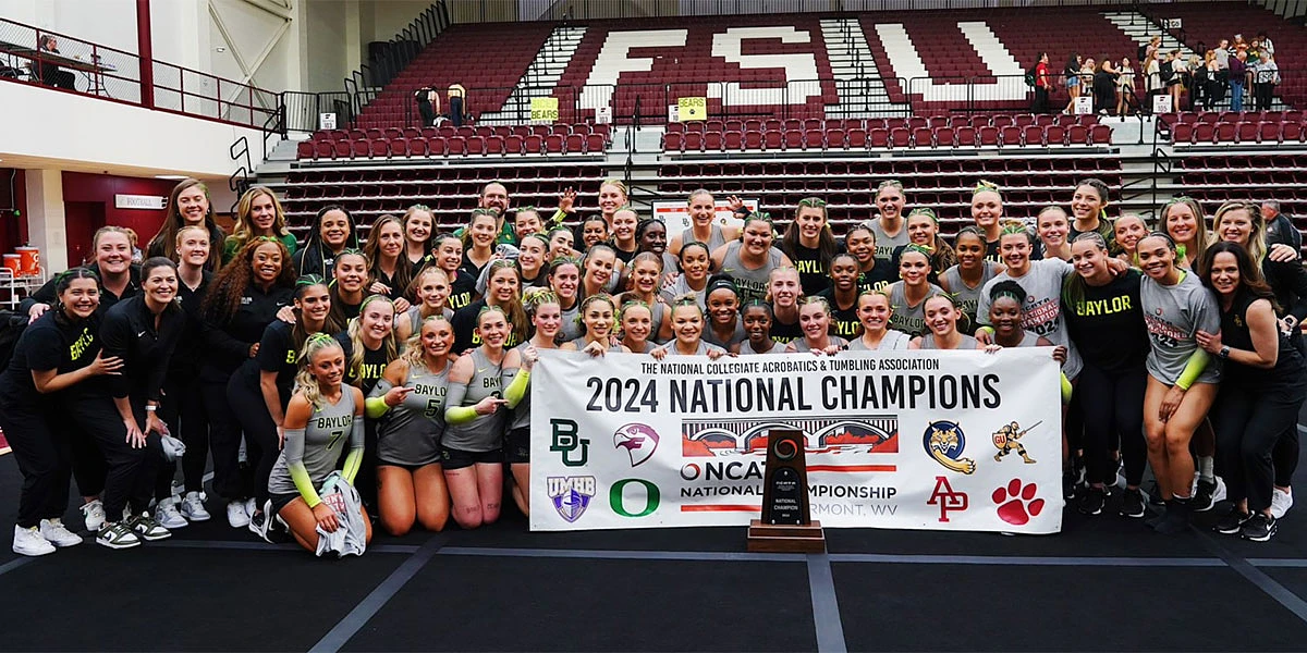 Baylor Acrobatics & Tumbling Wins 9th (!!!!!!!!!) | The Baylor Portal